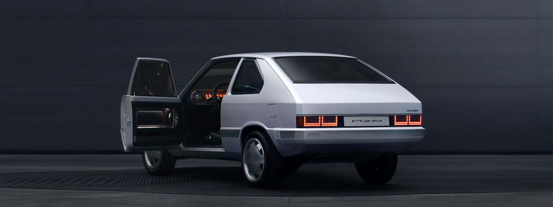Back to the future met de Hyundai Pony EV Heritage
