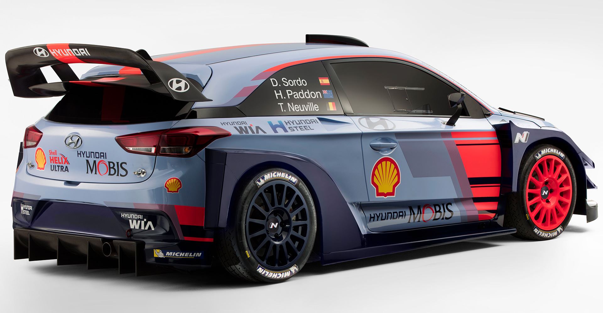 Nieuwe rally auto Hyundai Motorsport voor 2017