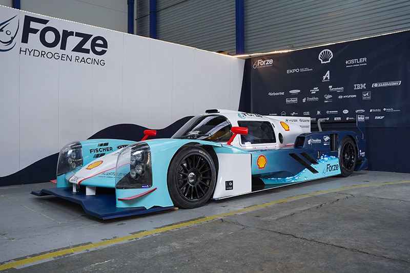 Hyundai helpt bij ontwikkeling waterstofraceauto Forze IX