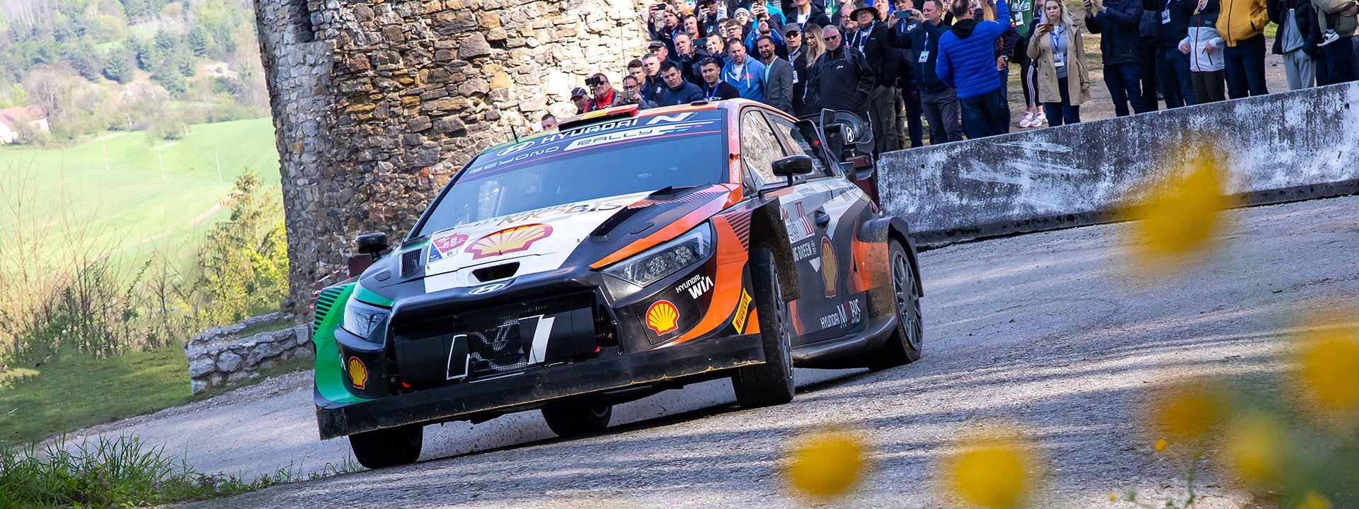 Hyundai eert Craig Breen met podiumplaats in Rally van Kroatië