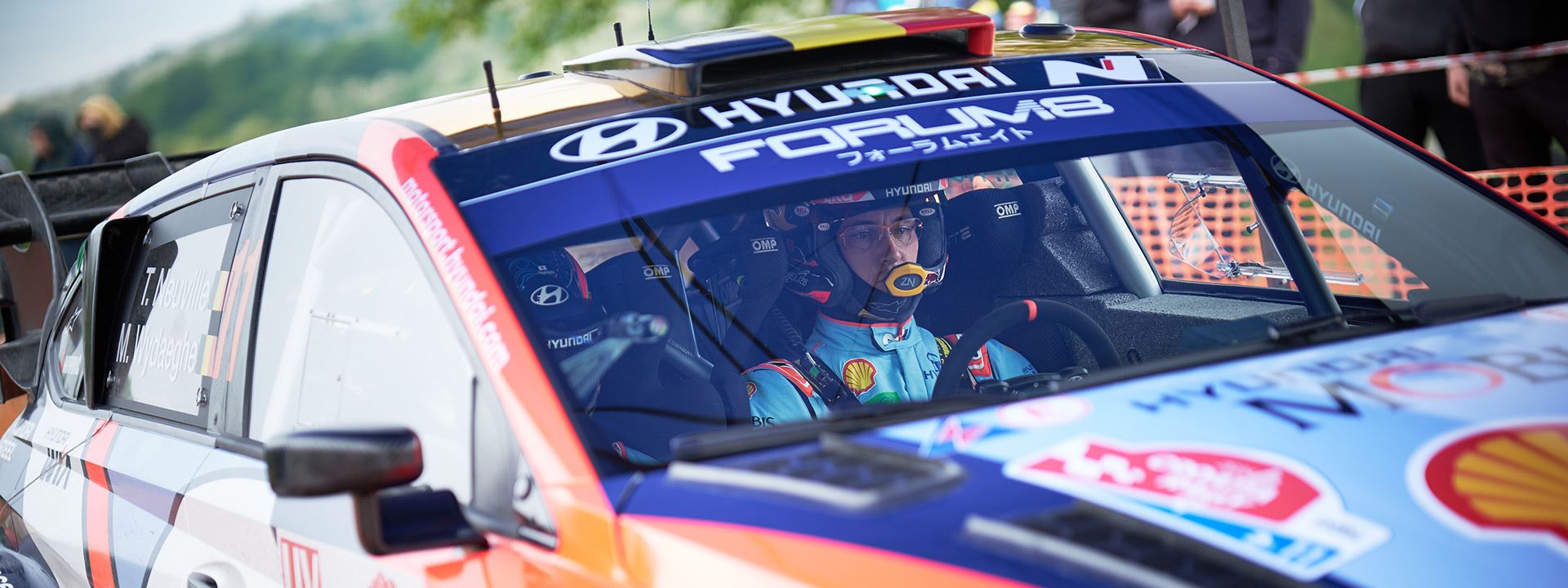 Rallyteam Hyundai blijft aan de leiding in WK-stand