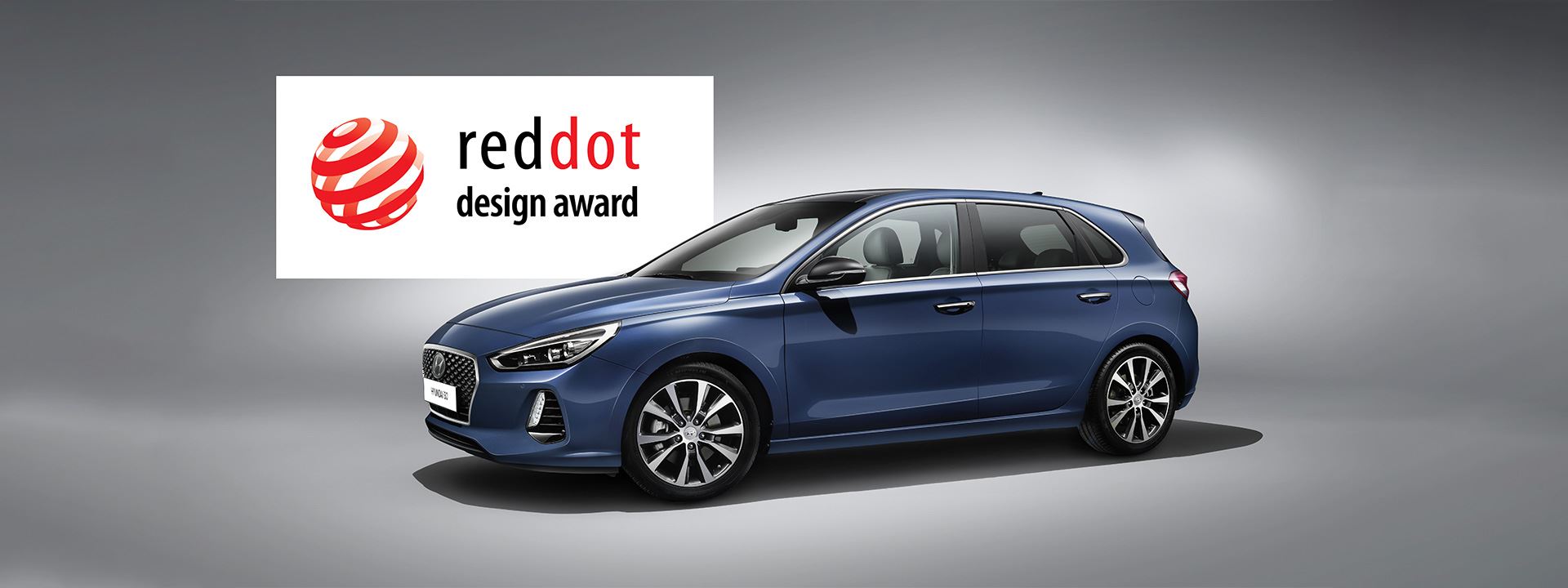 Nieuwe Hyundai i30 beloond met Red Dot Design Award 2017