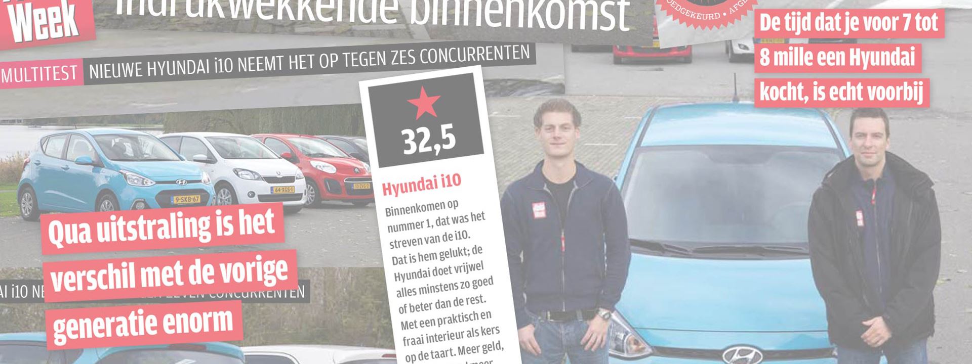 AutoWeek: Hyundai i10 is de beste stadsauto